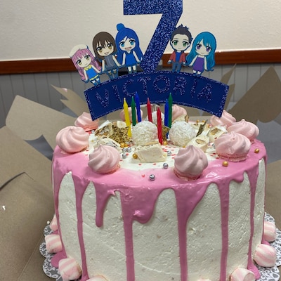 Itsfunneh and Krew Theme, Funneh and Krew Cake Topper Personalized - Etsy