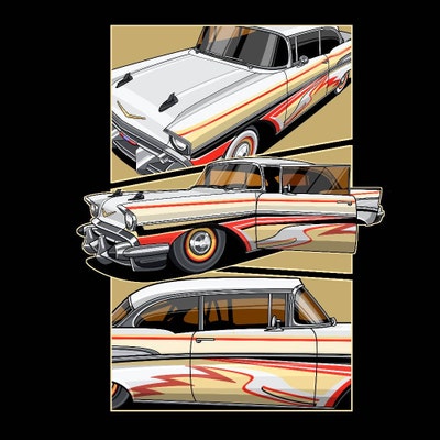 Digital Car Illustration, Custom Car Poster, Car Portrait, Car Art ...