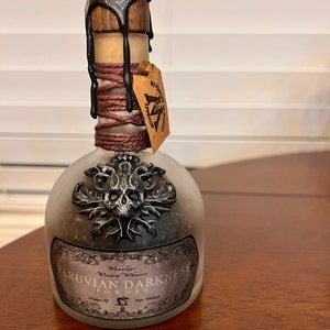 Mandrake Root Herbology Magic Potion Glass Bottle Inspired - Etsy UK