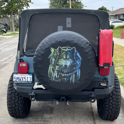 Moose Spare Tire Cover for Jeep Camper SUV With or Without - Etsy