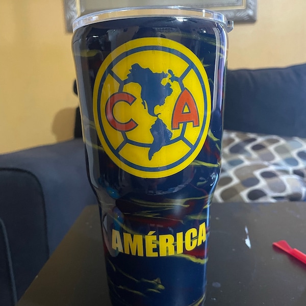 Club América Inspired Tumblers - Etsy