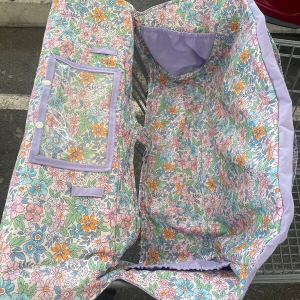 Shopping Trolley Liner PDF Sewing Pattern, Shopping Cart, Cart Liner ...