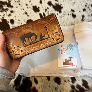 John Wayne Wallet Long Wallet Vertical Wallet Western - Etsy