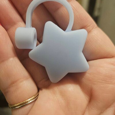 Straw Topper Cover Cactus Silicone Cap for Reusable Plastic Straws ...