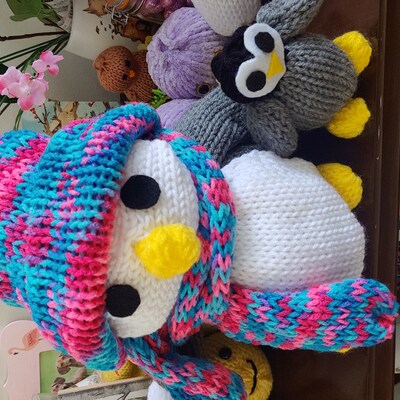 Penguins Knitting Machine Pattern PDF ONLY Addi Sentro - Etsy