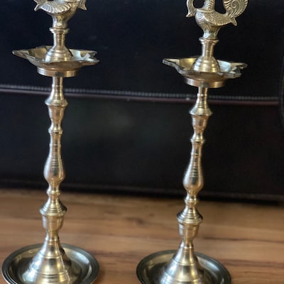 Oil Lamp/diya Handmade Brass Traditionally Designed Brass Lamp/deepak ...