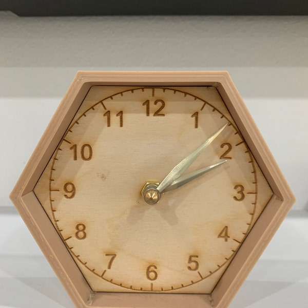 Customizable Small Wooden Clocks | Wall Wooden Clock | Mini Wooden ...