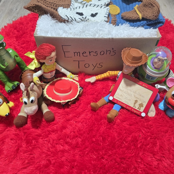 Toy Themed Birth Stat Photo Prop Announcement - Etsy