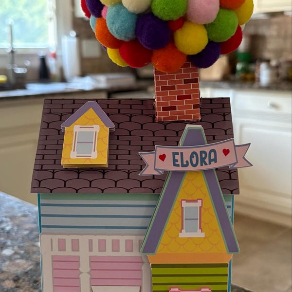 Up House Box / Candy Box up / Surprise Gifts / Favor Boxes / up House ...