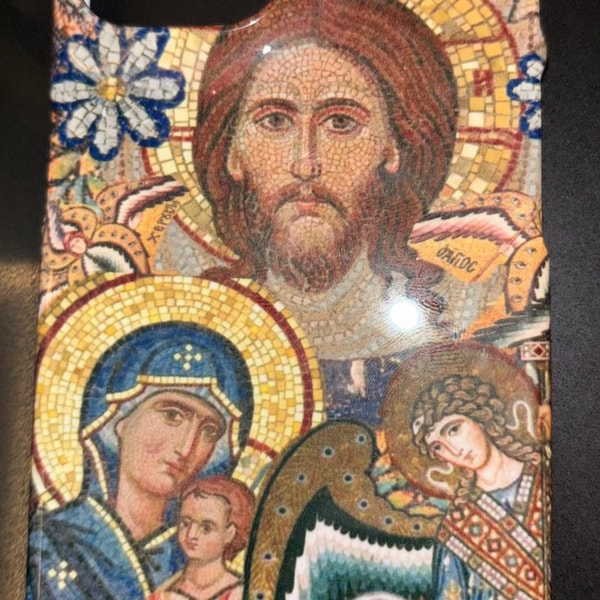 Coptic Icon of the Holy Family; Christ, St. Mary, and St. Joseph - Etsy