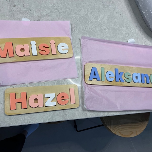 Personalised Timber Bedroom Door Name Signs || Personalised Timber Name ...