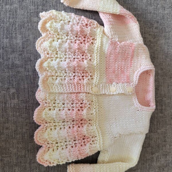 Baby Sweater KNITTING PATTERN Pdf Download Baby Round Neck Jumper 16-22 ...