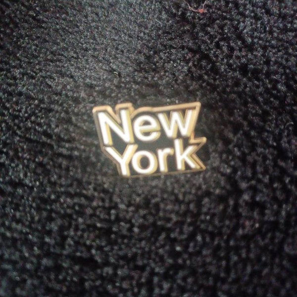 New York Enamel Pin, NY Pin, NYC, NY Pin, Hard Enamel Pin, New York ...