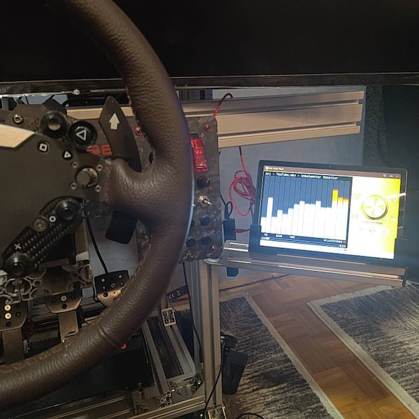 Tablet Mount for Simracing (simhub Dashboard) - Etsy
