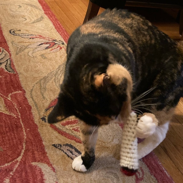 Crochet Catnip Doobie Toy, Novelty Cat Gag Gift - Etsy