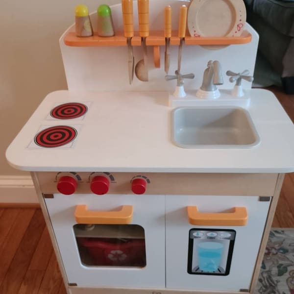 VINYL- Printatoy Stove Dramatic Play Kitchen Decals. Electric Oven ...