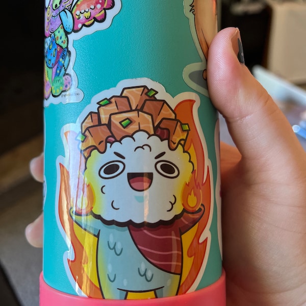 Hawaii Loco Moco Vinyl Sticker - Etsy