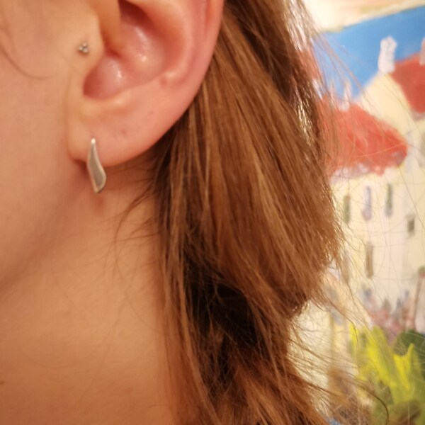 Isla Double Ring, Sterling Silver Ring, Layering Ring, Double Band Ring, Double Layer Ring ...