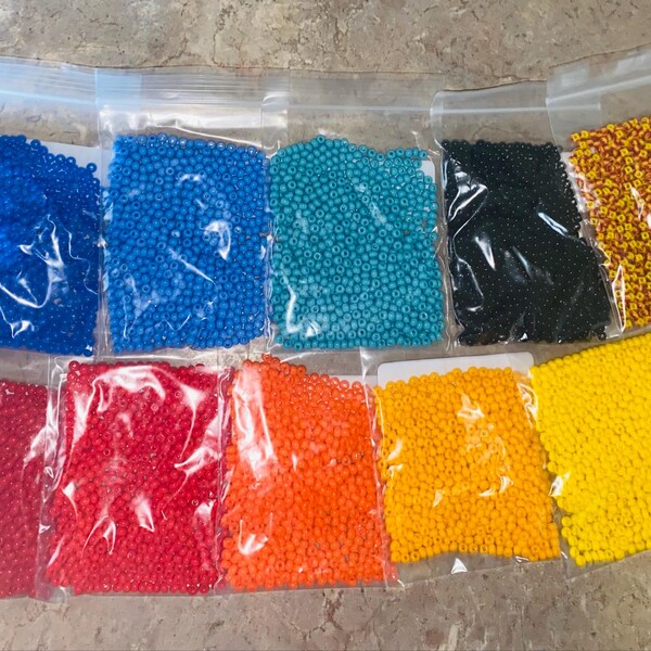 6/0 Deep Turquoise Blue Preciosa Opaque Luster #68080 | 4mm Glass Czech ...