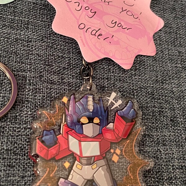 Transformers Acrylic Keychains - Etsy