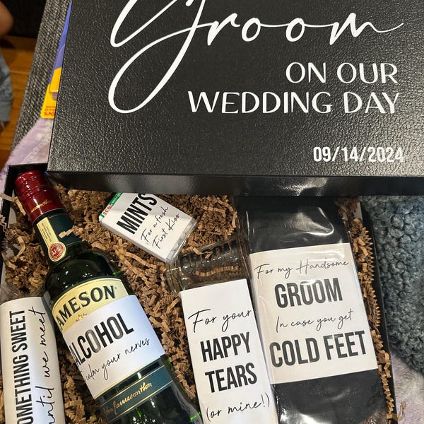 Bride Gift Box, Groom to Bride Gift, Wedding Day Gift for Bride From ...