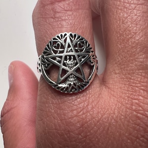 Sun Moon Stars Ring 925 STERLING SILVER Celestial Divine - Etsy