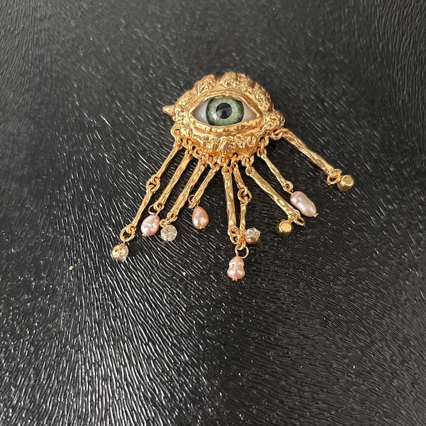 Evil Eye Necklace and Earrings Set, Gold and Silver Jewelry, Protection ...