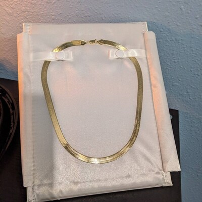 14K Yellow Gold Miami Cuban Link Chain Necklace, 18 Inch, 10mm Thick ...