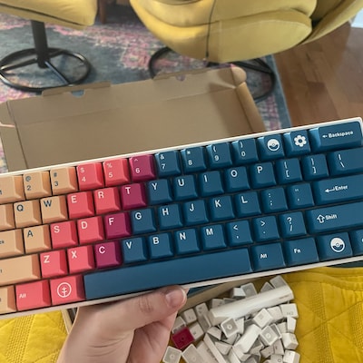 GMK Minimal Black and White Keycaps Cherry Profile Keycaps Set PBT ...