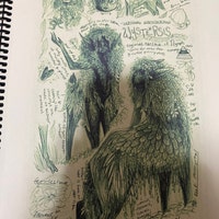 Water Panther American Dragon Cryptid Mythological Bestiary - Etsy New ...