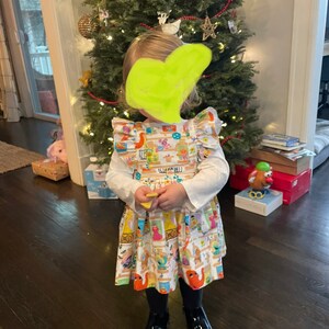 Sesame Street Inspired Dress FREE SHIPPING Made to Match Vintage Romper ...