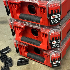 M12 Die Grinder Ultimate Organization Inserts Kit Milwaukee PACKOUT Box ...
