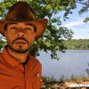 BUCKAROO Genuine Leather Western Cowboy Hat Outback Rodeo Old West ...