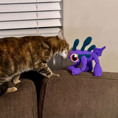 Crochet World of Warcraft Inspired Murloc Amigurumi - Etsy
