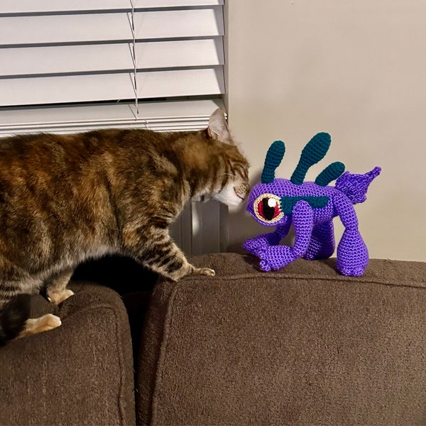 Crochet World of Warcraft Inspired Murloc Amigurumi - Etsy