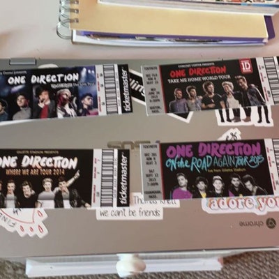 One Direction Tour Bundle of 4 Souvenir Concert Tickets - Etsy