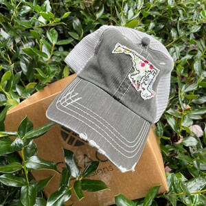 Area Code Hat, Zip Code, City Code Distressed Trucker - Etsy