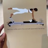 Pilates Inner Peace, Funny, Reformer Card, Reformer Pose, Birthday Card ...