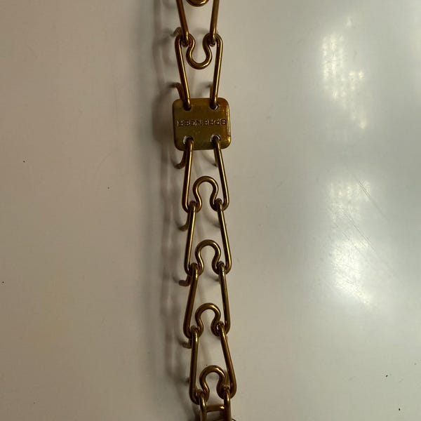 Custom Powder Coated 14K Yellow Gold Herm Sprenger Prong Collar for ...