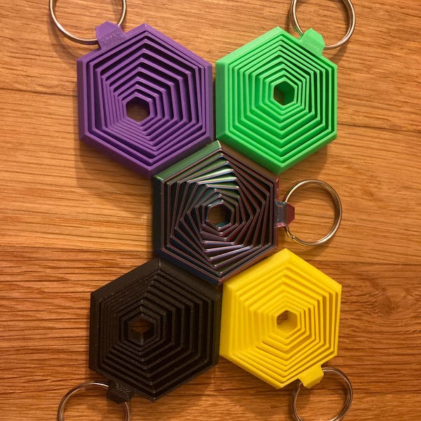 Gyroscope Keychain Fidget Toy - Etsy