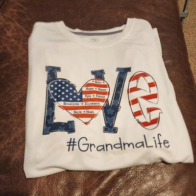Personalized Grandma Est Shirt Grandma to Be Shirts - Etsy
