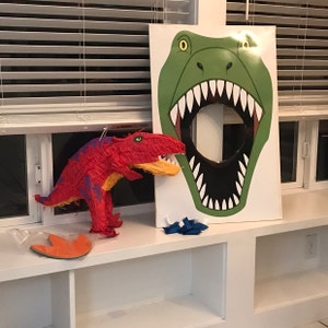 Dino Toss, Feed the T. Rex, Dinosaur Birthday Party, Dinosaur Game ...