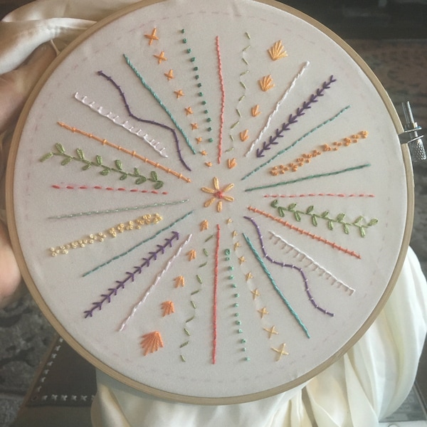 Sampler Hoop Stitch *PDF* Pattern - Etsy