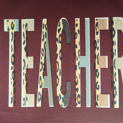 Leopard and Boho Teacher PNG, Leopard and Boho, Instant Digital ...