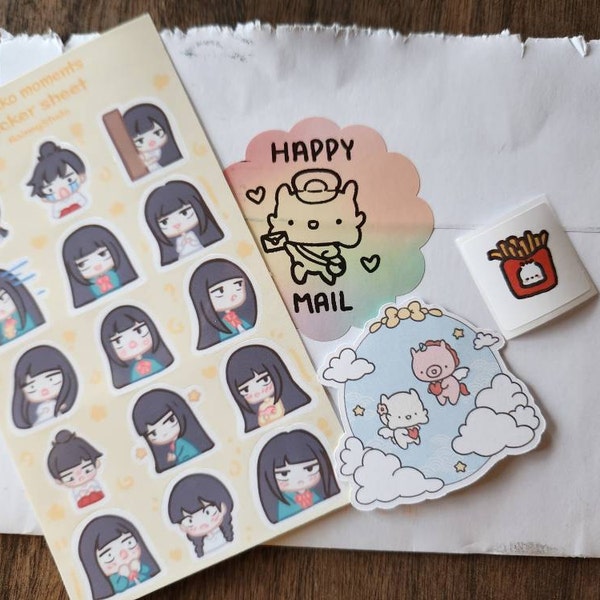 Kimi Ni Todoke Sawako Sticker Sheet | Gloss Sticker Sheet - Etsy