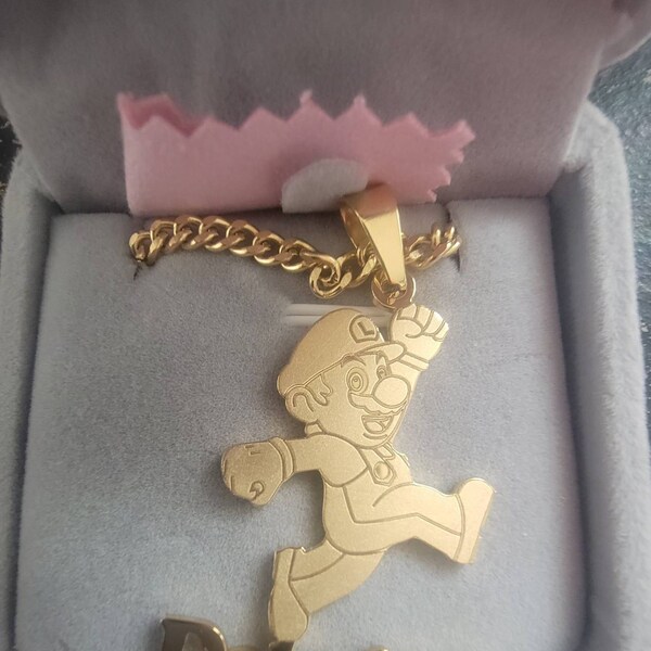 Personalized Name and Cartoon Character Necklaces Pendants Customized ...