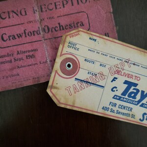 Tickets 1 Vintage Digital Printable Kit Old Tickets Vintage Tickets Old ...