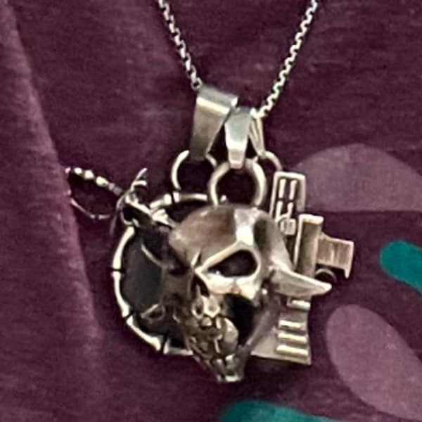 Realistic Seraphim Biblically Accurate Angel Pendant Solid 925 Sterling ...