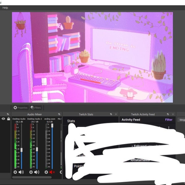 Crystal Glow - Twitch Overlay - Animated Alerts - Animated Screens ...