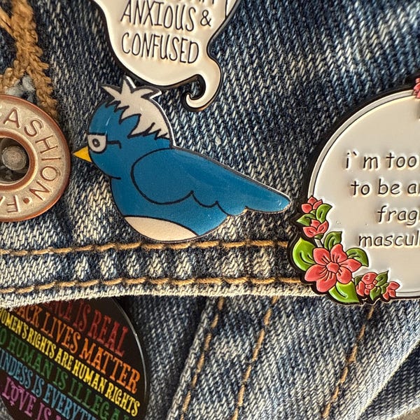 Bernie Sanders Pin ~ Badge ~ Birdie ~ 2020 ~ Revolution ~ Not for Sale ...